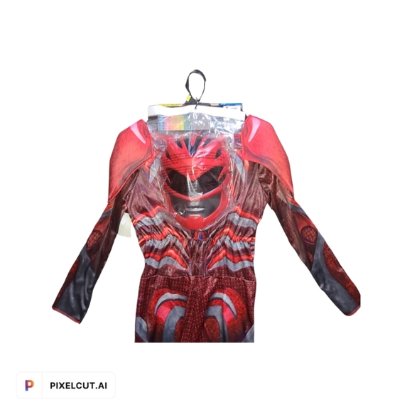 Power Ranger | Costumes | Power Rangers Movie Version Kids Red Ranger ...